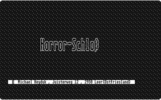 Atari ST Horror-Schloß (Das) : scans, dump, download, screenshots, ads ...